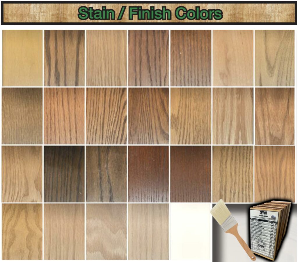 Cabinet Wood Species, Wood Stain and Paint Color Options - WDI ProAdvantage